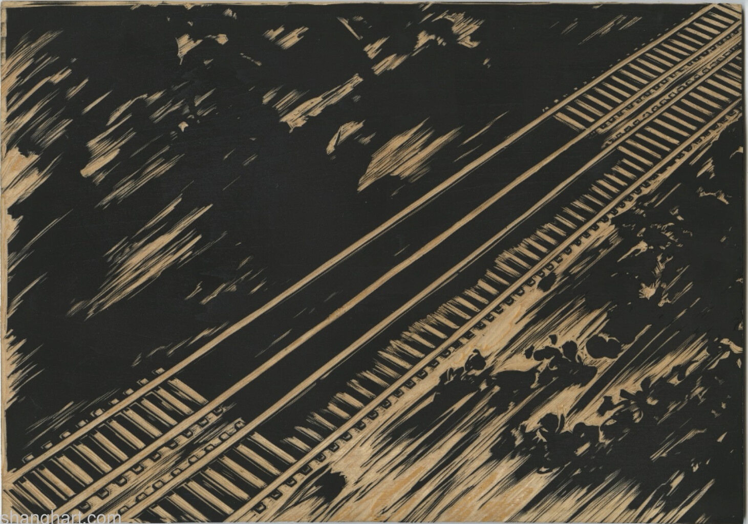 SUN Xun Original Animation Drawings of "Magic Atlas" - Luocha 29.7x42cm