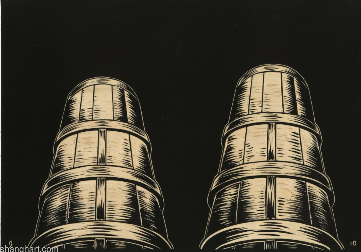 SUN Xun Original Animation Drawings of "Magic Atlas" - Luocha 29.7x42cm