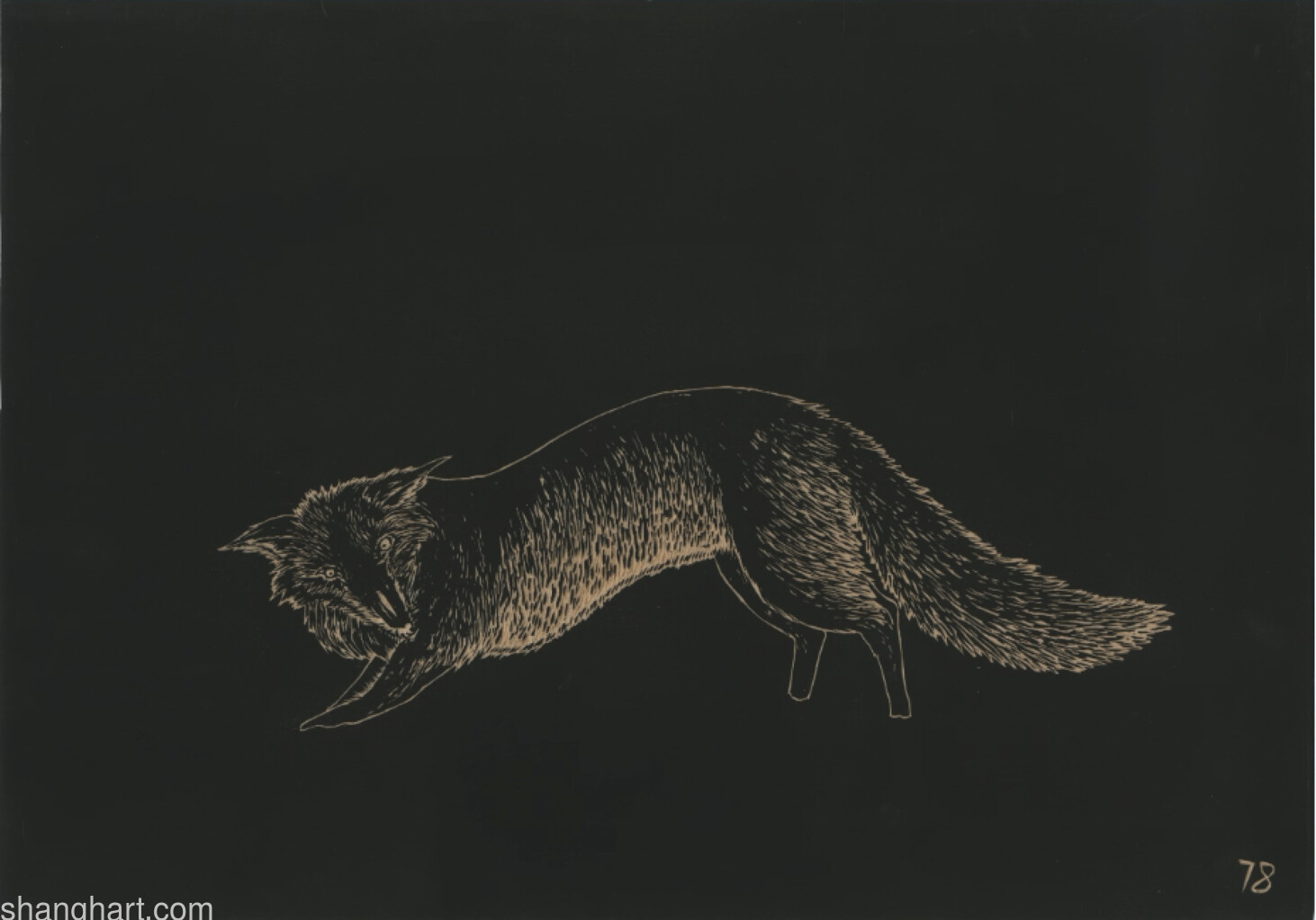 SUN Xun Original Animation Drawings of "Magic Atlas" - Luocha 29.7x42cm